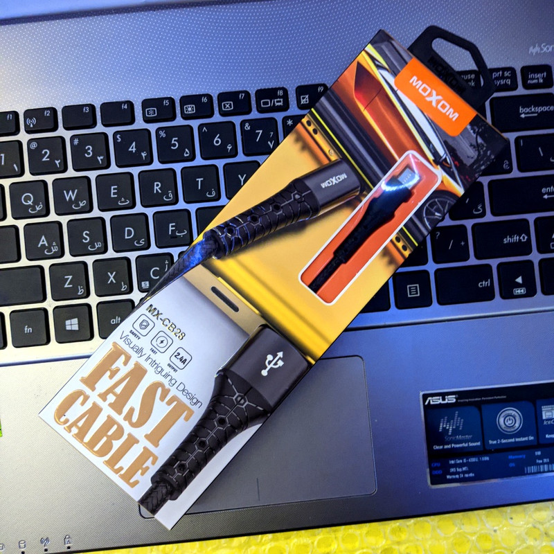 قیمت و خرید کابل تبدیل USB به USB-C موکسوم مدل MX-CB28 طول 1 متر