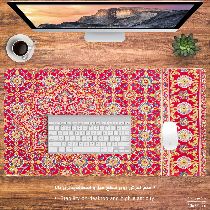 قیمت و خرید ماوس پد هومرو مدل MX034 طرح سنتی