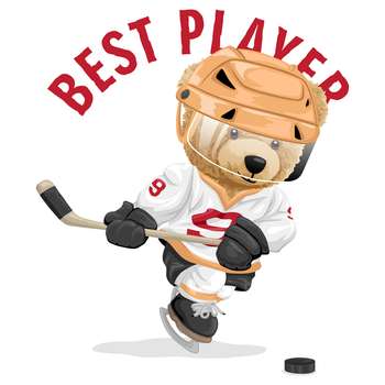 قیمت و خرید استیکر پارچه و لباس مدل dtf طرح تدی کد H20.59 مجموعه 3 عددی