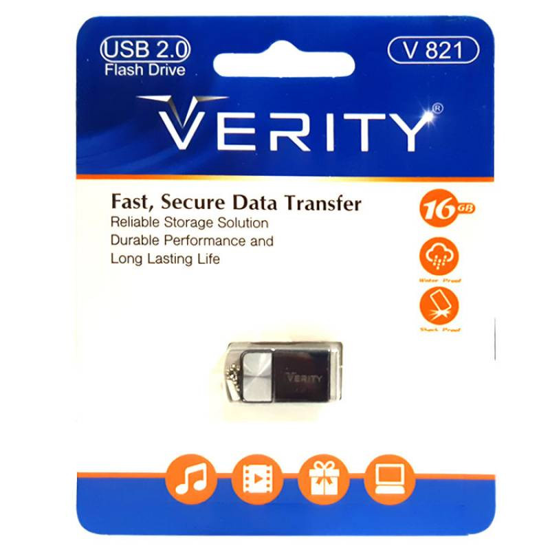 قیمت و خرید فلش مموری وریتی مدل V821 ظرفیت 16 گیگابایت