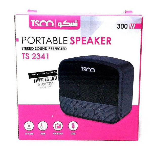 قیمت و خرید اسپیکر بلوتوثی تسکو مدل TS 2341