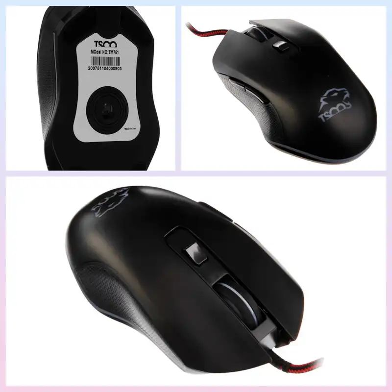 ⭐️ خرید اینترنتی ماوس مخصوص بازی تسکو مدل TM 751GA (1403) - فروشگاه دیگسون ⭐️