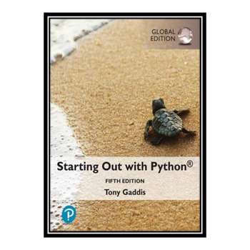 قیمت و خرید کتاب Starting Out with Python, 5th Edition اثر Tony Gaddis ...
