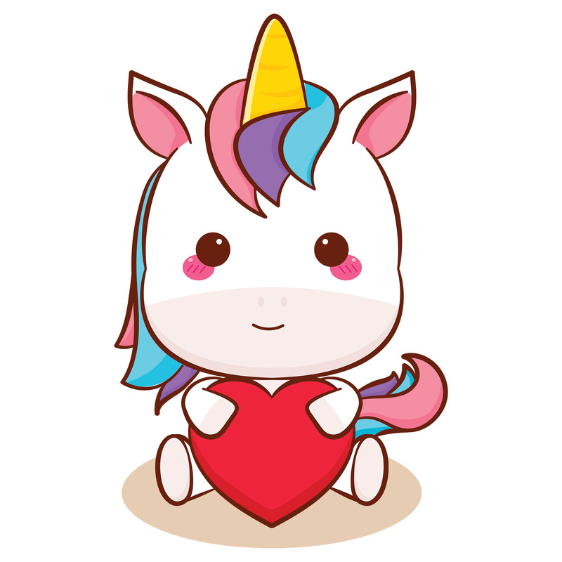 قیمت و خرید استیکر پارچه و لباس مدل dtf طرح یونیکورن کد H20.556 مجموعه 3 عددی