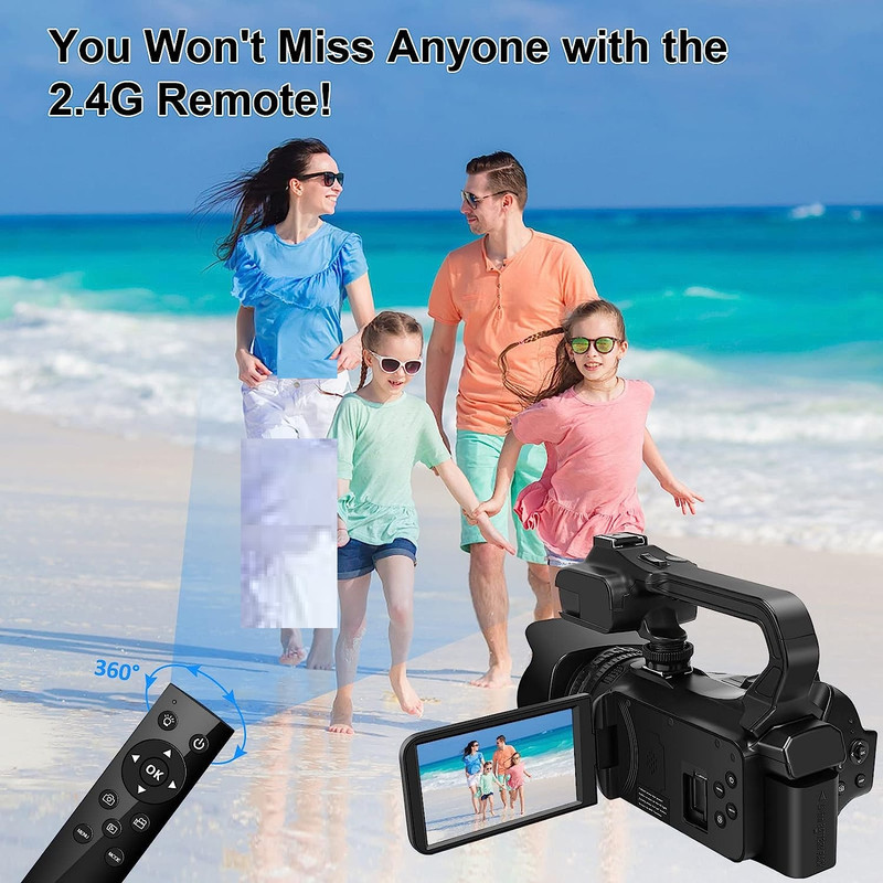 قیمت و خرید دوربین فیلم برداری مدل 4K Ultra HD 64MP Streaming 60fps ...