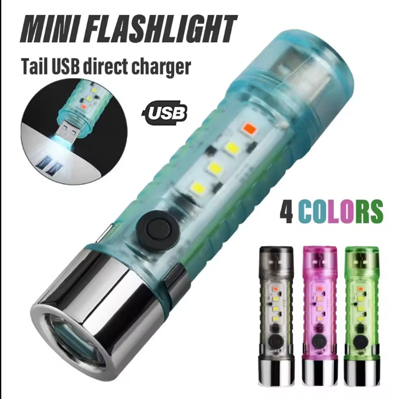 قیمت و خرید چراغ قوه دستی مدل شارژی کد USB ZJ-023