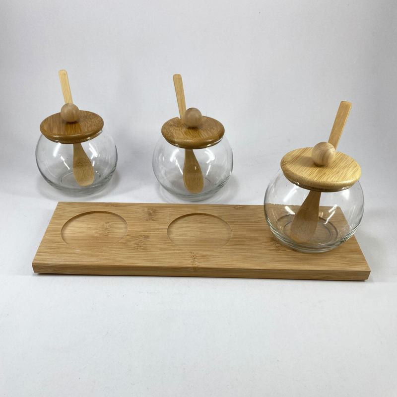 قیمت و خرید ست جا ادویه 4 پارچه مدل H9.5D8.5 کد DGQ90202007