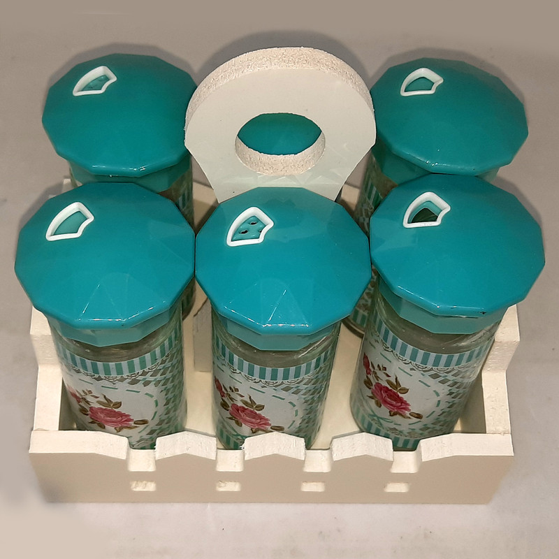 مشخصات، قیمت و خرید ست جا ادویه ای 6 پارچه مدل Si-1011 | دیجی‌کالا