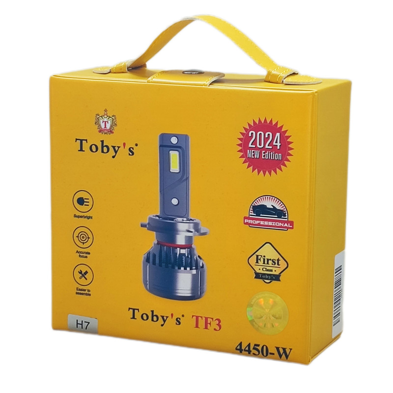 قیمت و خرید هدلایت لامپ خودرو توبیز مدل TF3 پایه H7 بسته دو عددی