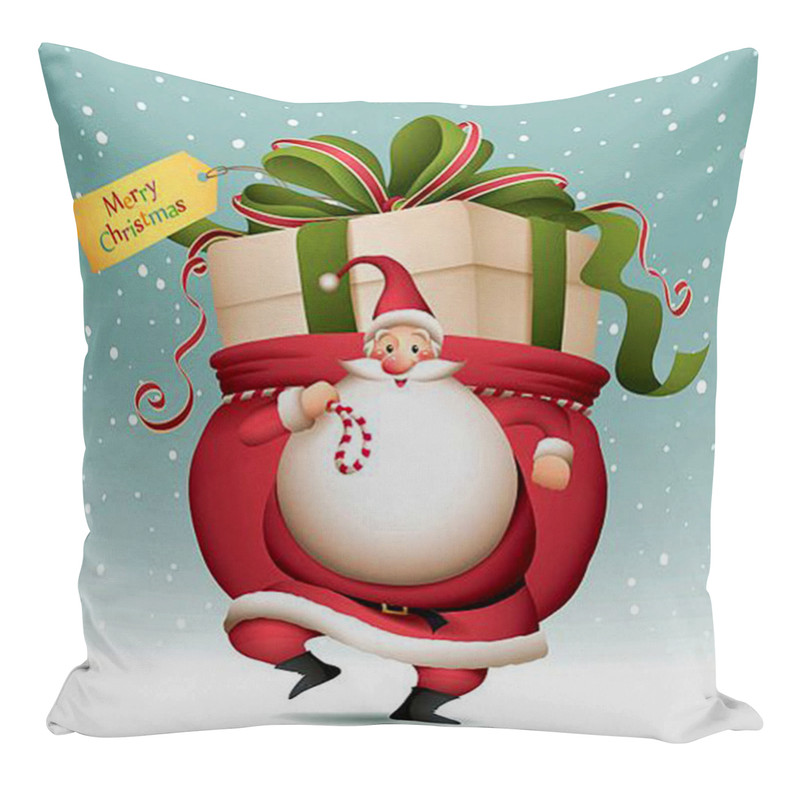 قیمت و خرید کوسن طرح کریسمس کد 110