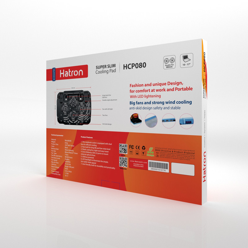 قیمت و خرید پایه خنک کننده هترون مدل HCP080