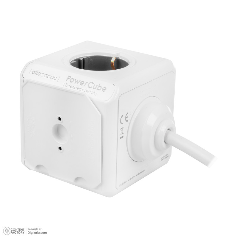 قیمت و خرید چندراهی برق الوکاکوک مدل Powercube Extended + Switch