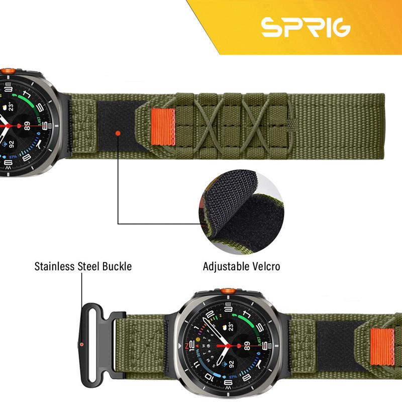 قیمت و خرید بند اسپریگ مدل Nylon Outdoor W8 مناسب برای ساعت هوشمند ...