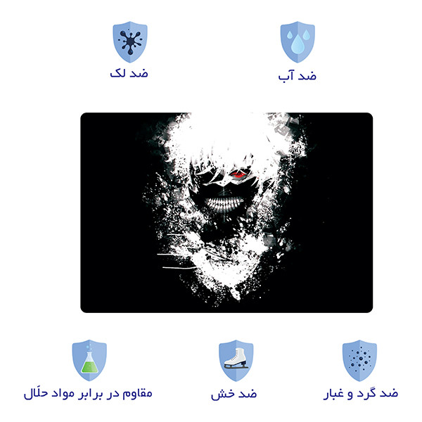 قیمت و خرید استیکر لپ تاپ توییجین و موییجین طرح توکیو غول کد 01 مناسب