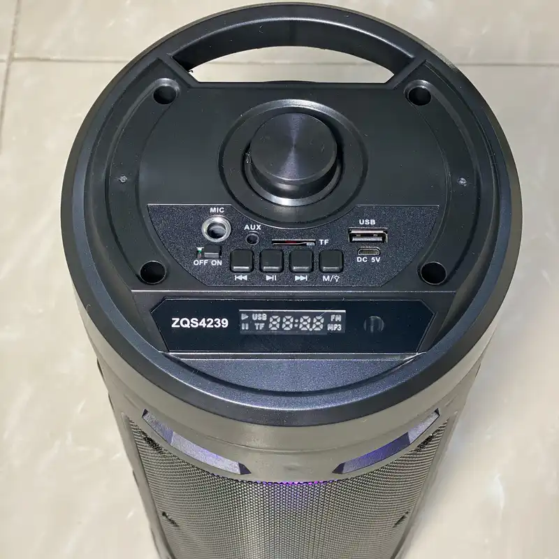 ⭐️ خرید اینترنتی اسپیکر بلوتوثی قابل حمل مدل ZQS-4239 (1403) - فروشگاه دیگسون ⭐️
