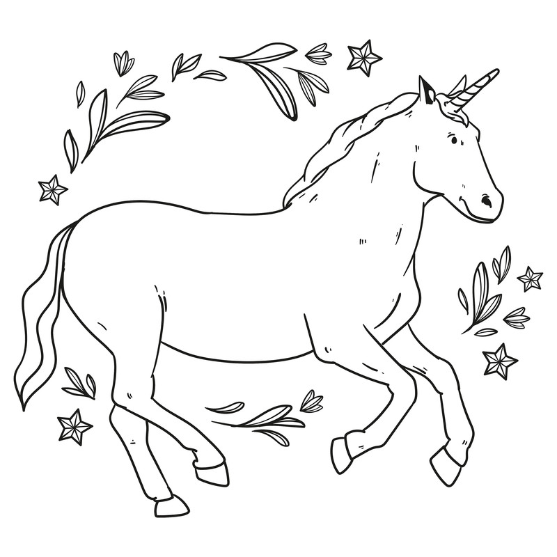 قیمت و خرید استیکر پارچه و لباس مدل dtf طرح یونیکورن کد H15.1095 مجموعه 4 عددی