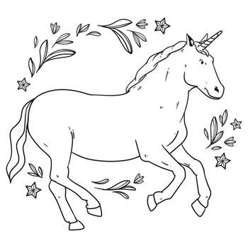 قیمت و خرید استیکر پارچه و لباس مدل dtf طرح یونیکورن کد H20.1095 مجموعه 3 عددی