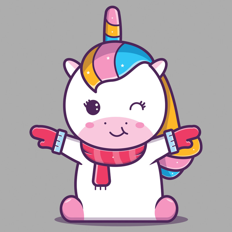 قیمت و خرید استیکر پارچه و لباس مدل dtf طرح یونیکورن کد H20.893 مجموعه 3 عددی