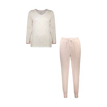 قیمت و خرید ست تی شرت آستین بلند و شلوار زنانه ناربن مدل 1521653-84