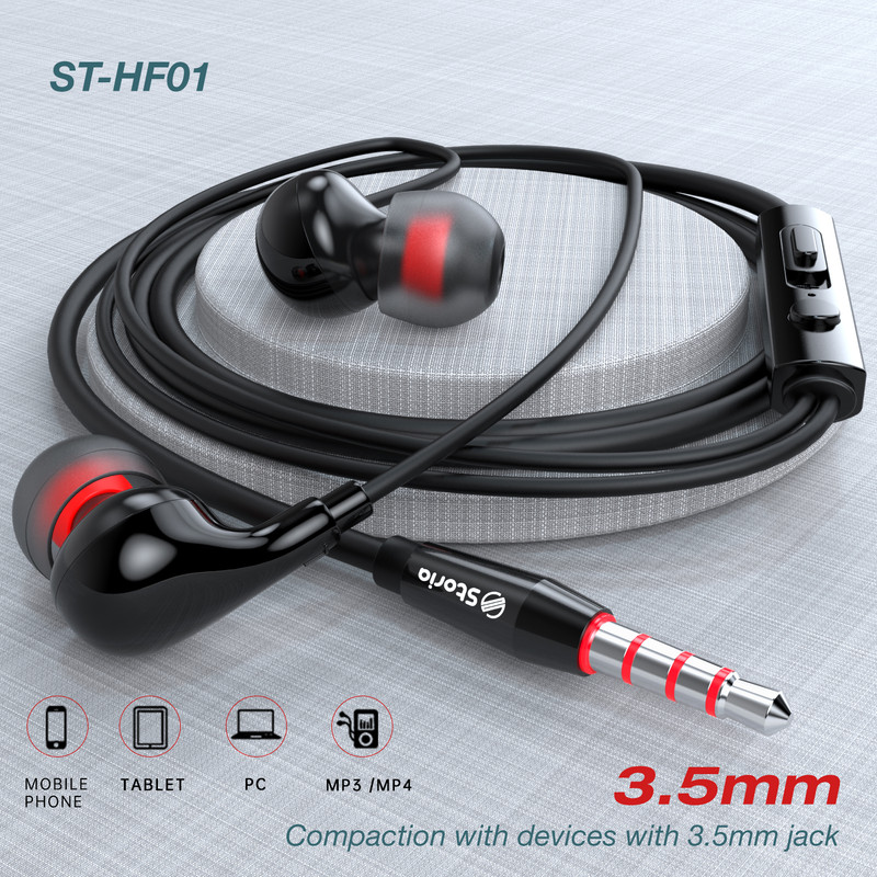 قیمت و خرید هندزفری استوریا مدل ST-HF01