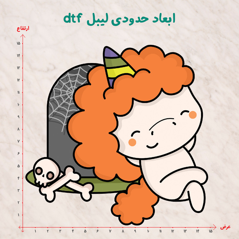 قیمت و خرید استیکر پارچه و لباس مدل dtf طرح یونیکورن کد H15.582 مجموعه 4 عددی