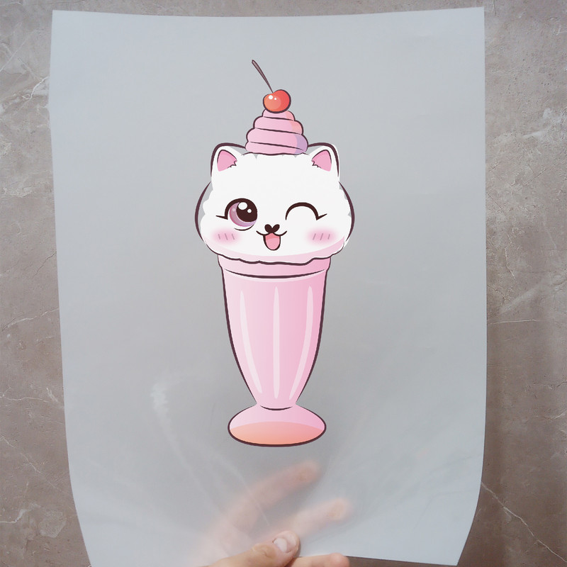 قیمت و خرید استیکر پارچه و لباس مدل dtf طرح یونیکورن کد H20.239 مجموعه 6 عددی