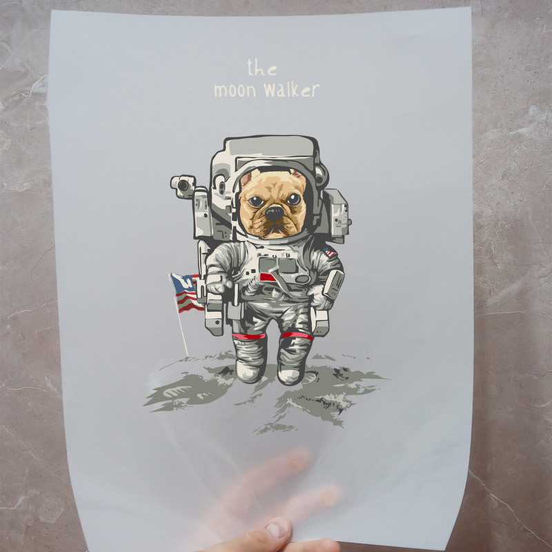 قیمت و خرید استیکر پارچه و لباس مدل dtf طرح تدی کد H15.130 مجموعه 12 عددی