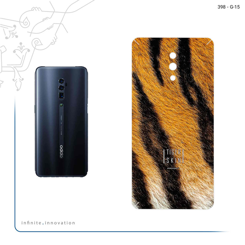 قیمت و خرید برچسب پوششی ماهوت مدل Tiger Skin مناسب برای گوشی موبایل اپو ...