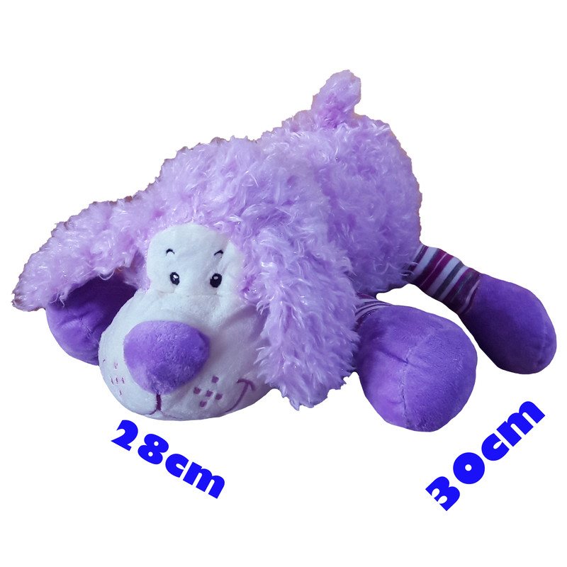 قیمت و خرید عروسک طرح سگ کد 543 طول 30 سانتی متر