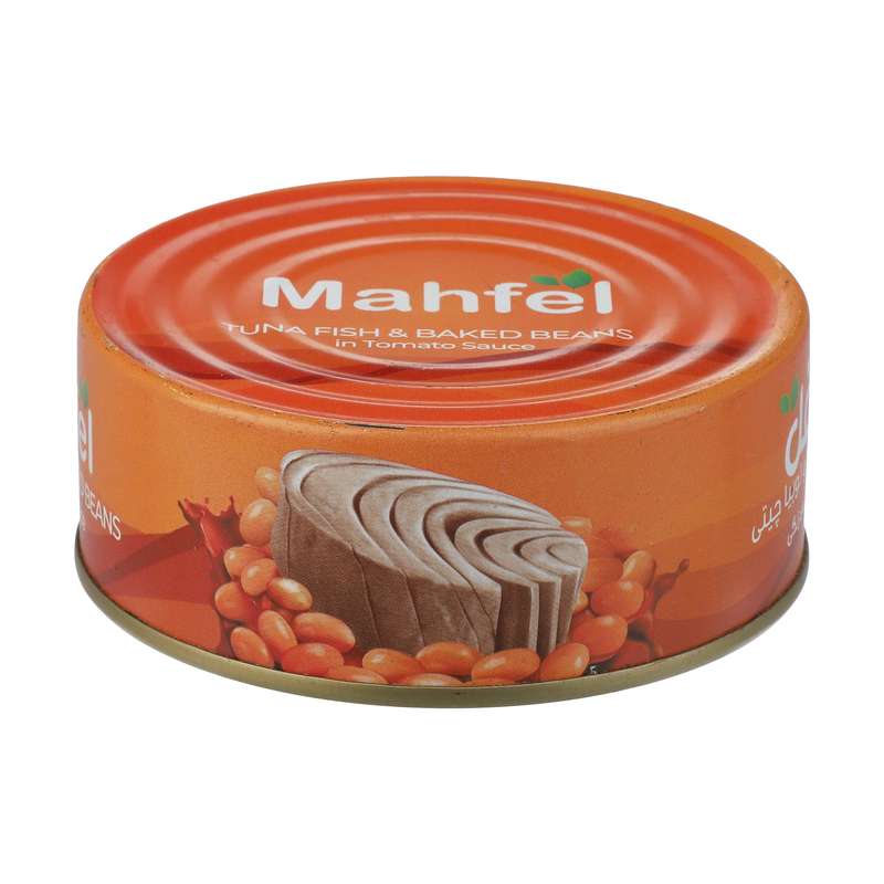 قیمت کنسرو تن ماهی و لوبیا چیتی در سس گوجه فرنگی محفل 230 گرم
