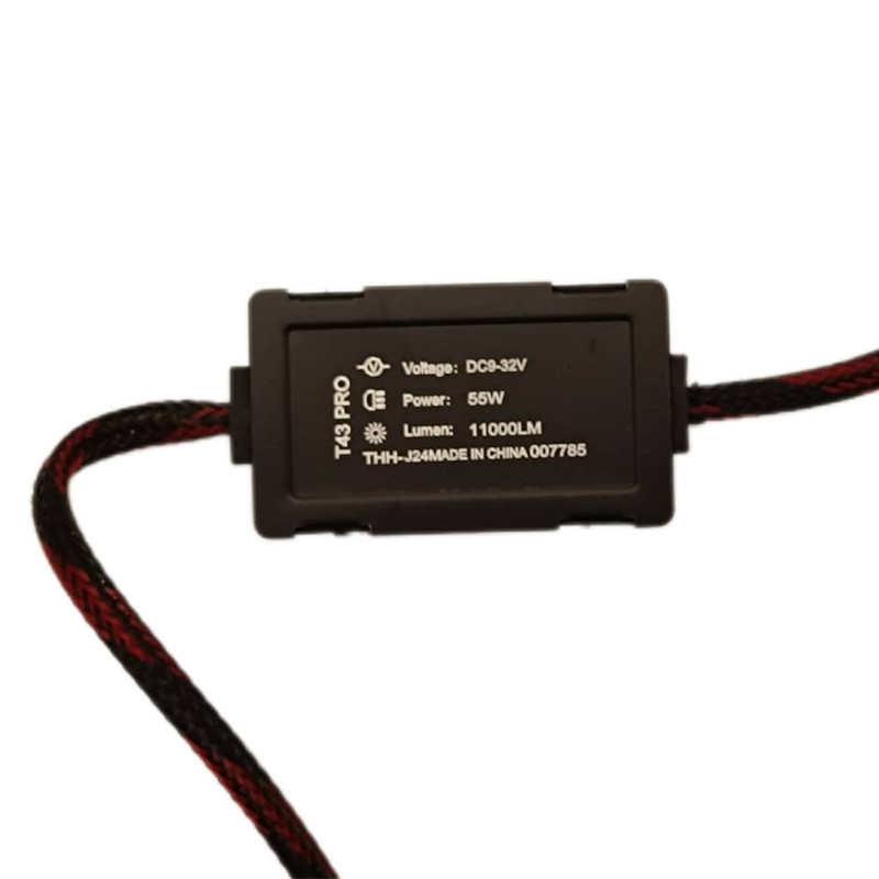 قیمت و خرید لامپ هدلایت خودرو تی بی اس دیزاین مدل T43 PRO پایه H7 بسته دو عددی