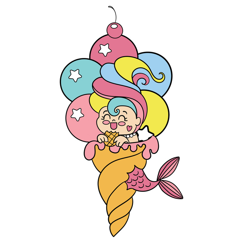 قیمت و خرید استیکر پارچه و لباس مدل dtf طرح یونیکورن کد H20.216 مجموعه 6 عددی