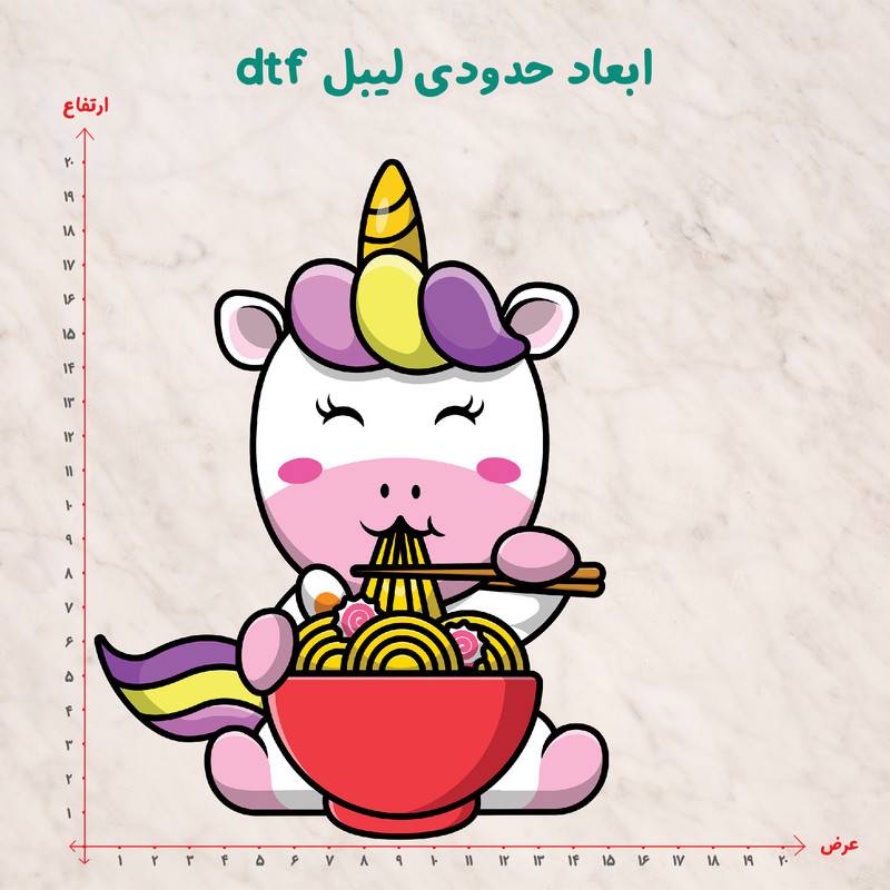 قیمت و خرید استیکر پارچه و لباس مدل dtf طرح یونیکورن کد H20.772 مجموعه 3 عددی