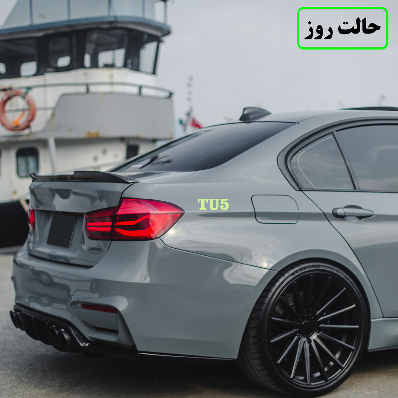 قیمت و خرید برچسب بدنه خودرو مدل شب تاب طرح tu5کدCK