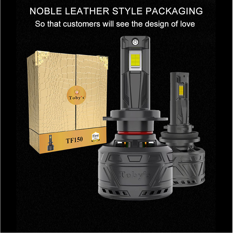 قیمت و خرید هدلایت لامپ خودرو توبیز مدل TF150 پایه H7 بسته دو عددی