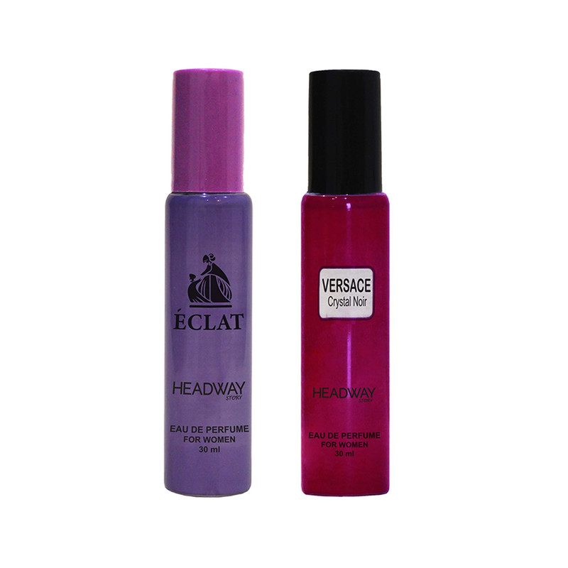 قیمت و خرید عطر جیبی زنانه هدوی استوری مدل ورساچه کریستال نویر و لانوین ...