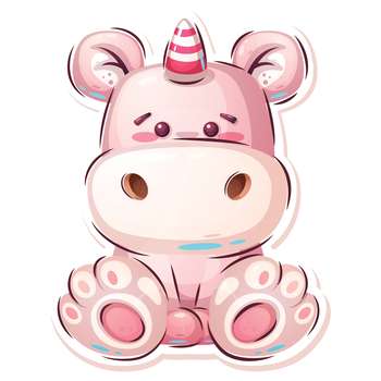 مشخصات، قیمت و خرید استیکر پارچه و لباس مدل dtf طرح یونیکورن کد H15.484 مجموعه 4 عددی | دیجی‌کالا