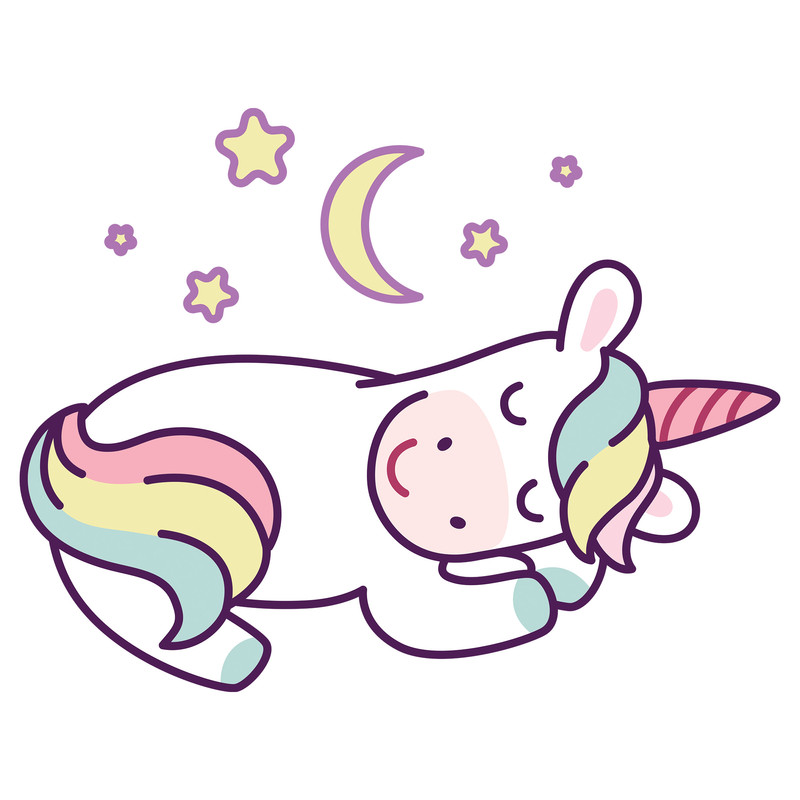 قیمت و خرید استیکر پارچه و لباس مدل dtf طرح یونیکورن کد H15.846 مجموعه 4 عددی