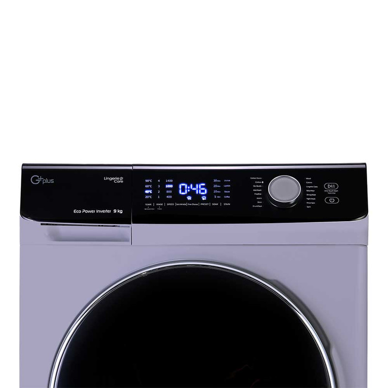 قیمت و خرید ماشین لباسشویی جی پلاس مدل GWM-K9540T ظرفیت 9 کیلوگرم