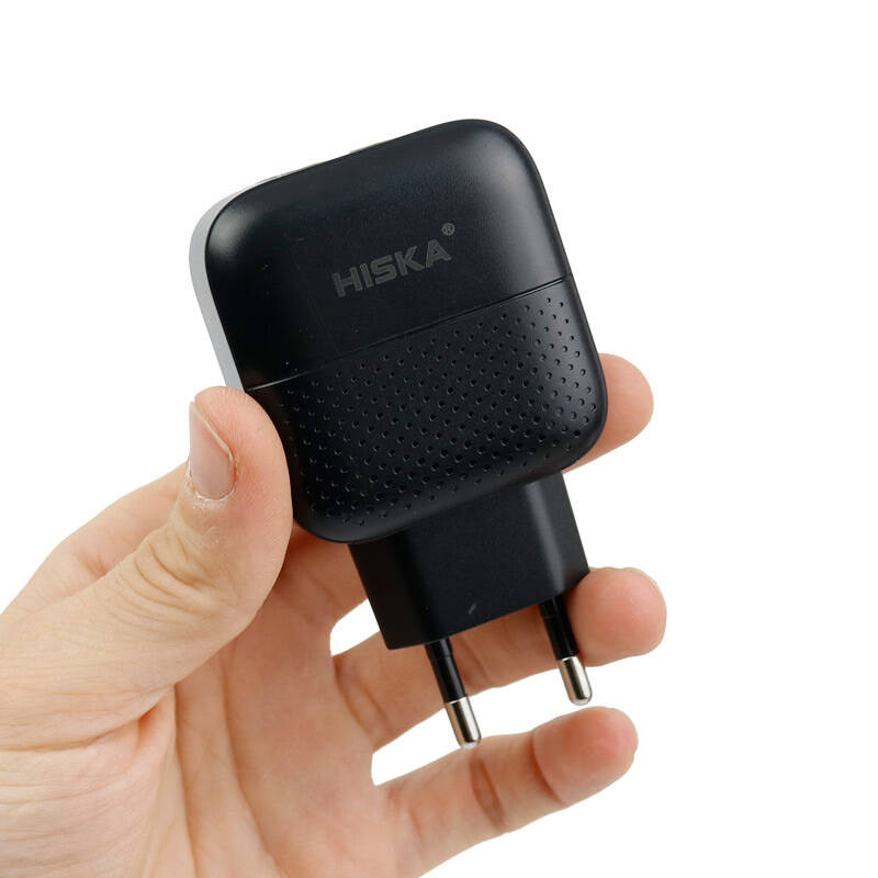 قیمت و خرید شارژر دیواری هیسکا مدل H-111Q به همراه کابل تبدیل USB-C