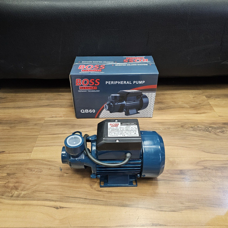 قیمت و خرید پمپ آب باس مدل نیم اسب کد QB60-0.5HP