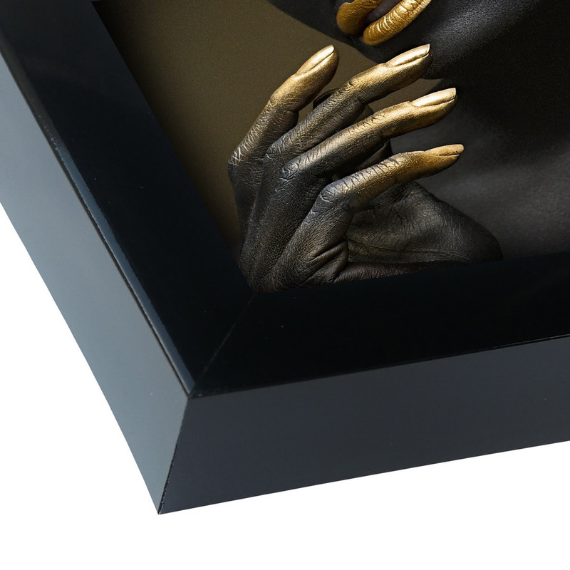 مشخصات، قیمت و خرید تابلو نوری بکلیت طرح چهره زن آفریقایی مدل B-S1253 | دیجی‌کالا