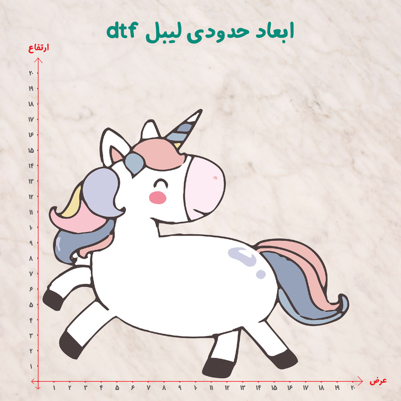 قیمت و خرید استیکر پارچه و لباس مدل dtf طرح یونیکورن کد H20.656 مجموعه 3 عددی