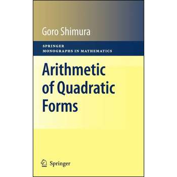 قیمت و خرید کتاب Arithmetic of Quadratic Forms اثر Goro Shimura ...