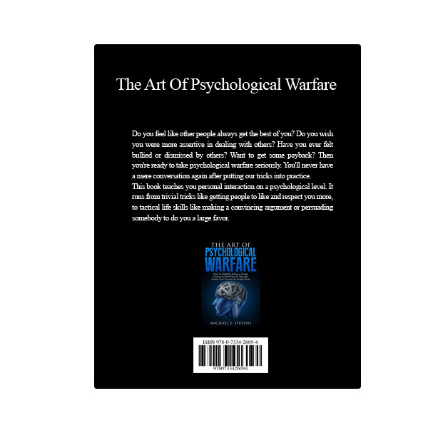 قیمت و خرید کتاب The Art Of Psychological Warfare اثر Michael T ...