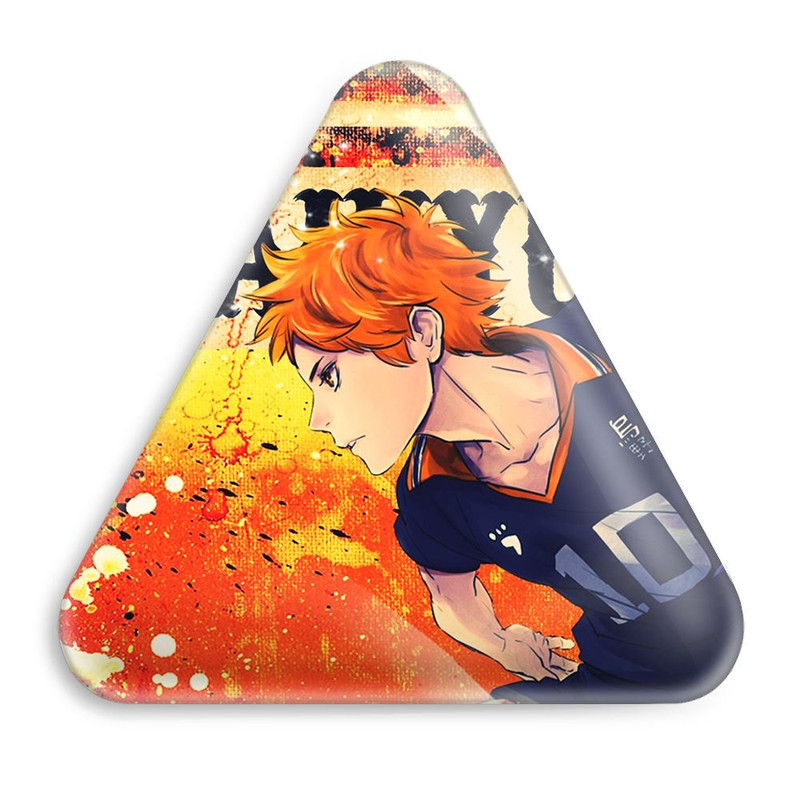 قیمت و خرید پیکسل خندالو طرح هیناتا شویو انیمه هایکیو Haikyu مدل مثلثی
