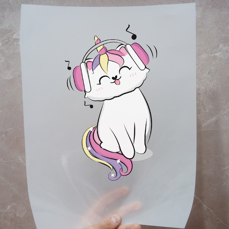 مشخصات، قیمت و خرید استیکر پارچه و لباس مدل dtf طرح یونیکورن کد H20.674 مجموعه 3 عددی | دیجی‌کالا