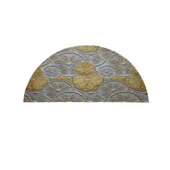 قیمت و خرید پادری مدل نیم دایره طرح کلاسیک کد 8830 سایز 90×45 سانتی متر