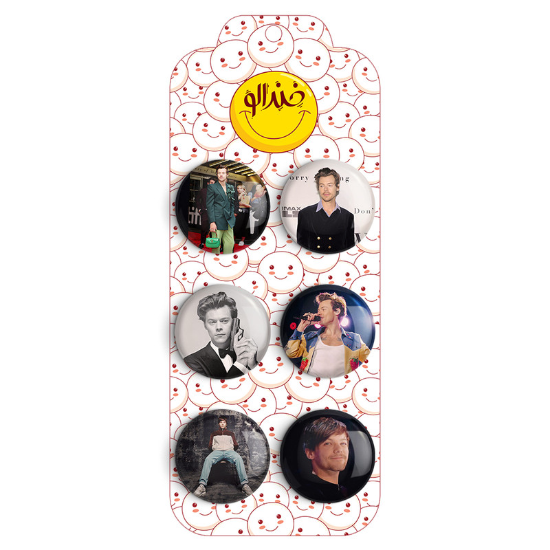 قیمت و خرید مگنت خندالو طرح گروه وان دایرکشن One Direction کد 1075a