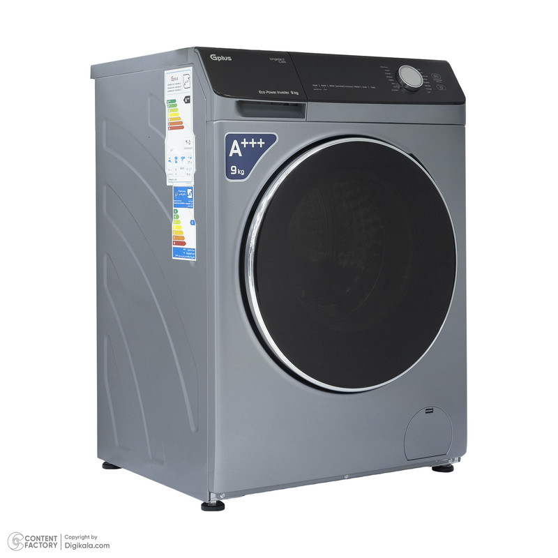 قیمت و خرید ماشین لباسشویی جی پلاس مدل GWM-M9542T ظرفیت 9 کیلوگرم